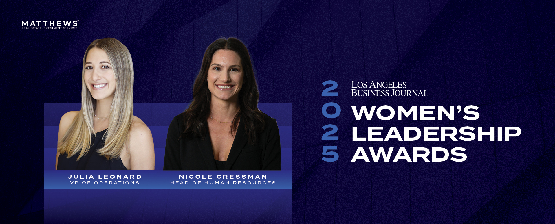 Julia Leonard & Nicole Cressman Recognized in 2025 Women Leadership ...